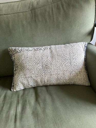 French Connection Cushion Duck Feather Filled Cushion Rectangular 11x20 ...
