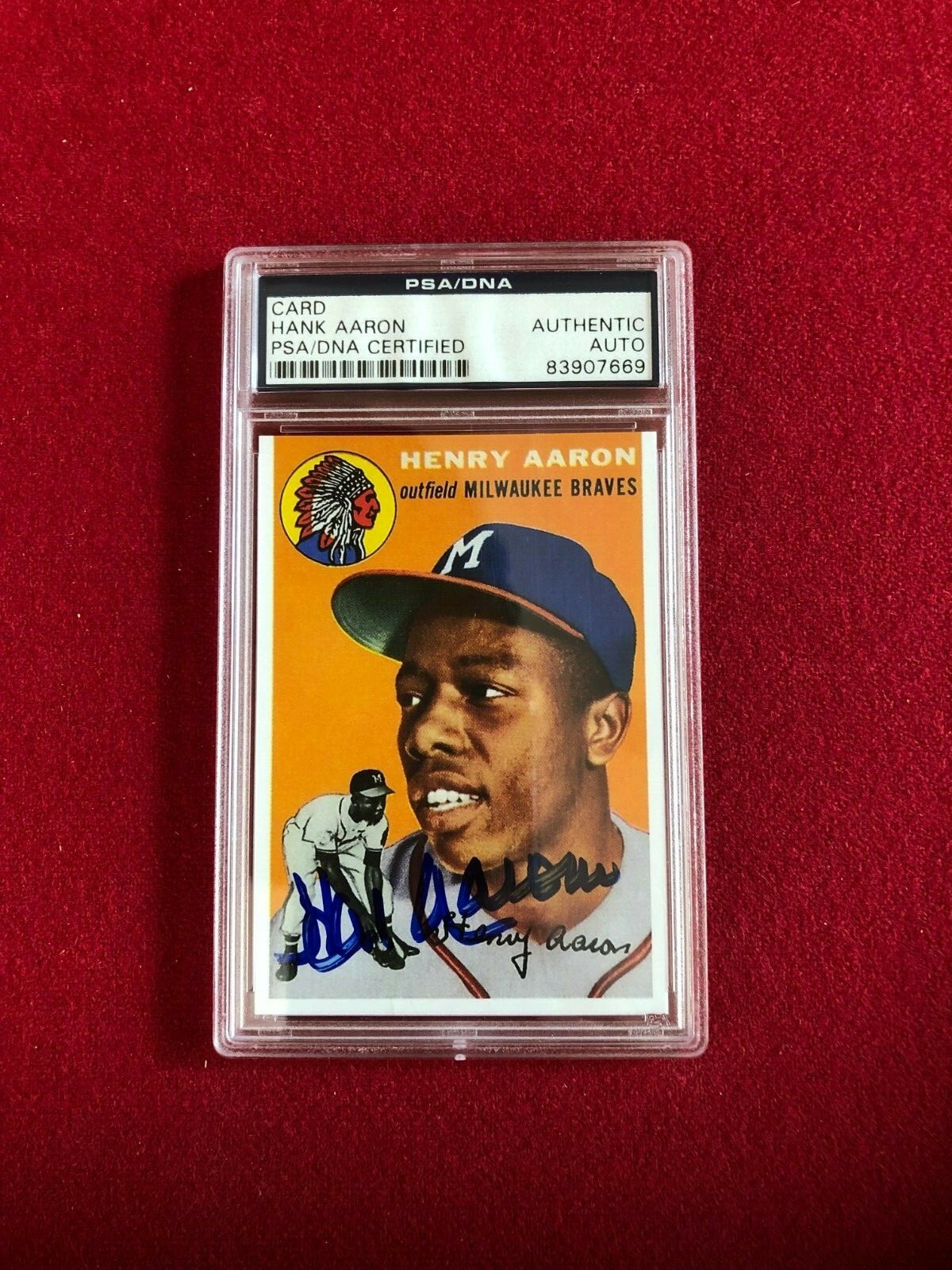 Hank Aaron | Autographed Baseball Memorabilia & MLB Merchandise