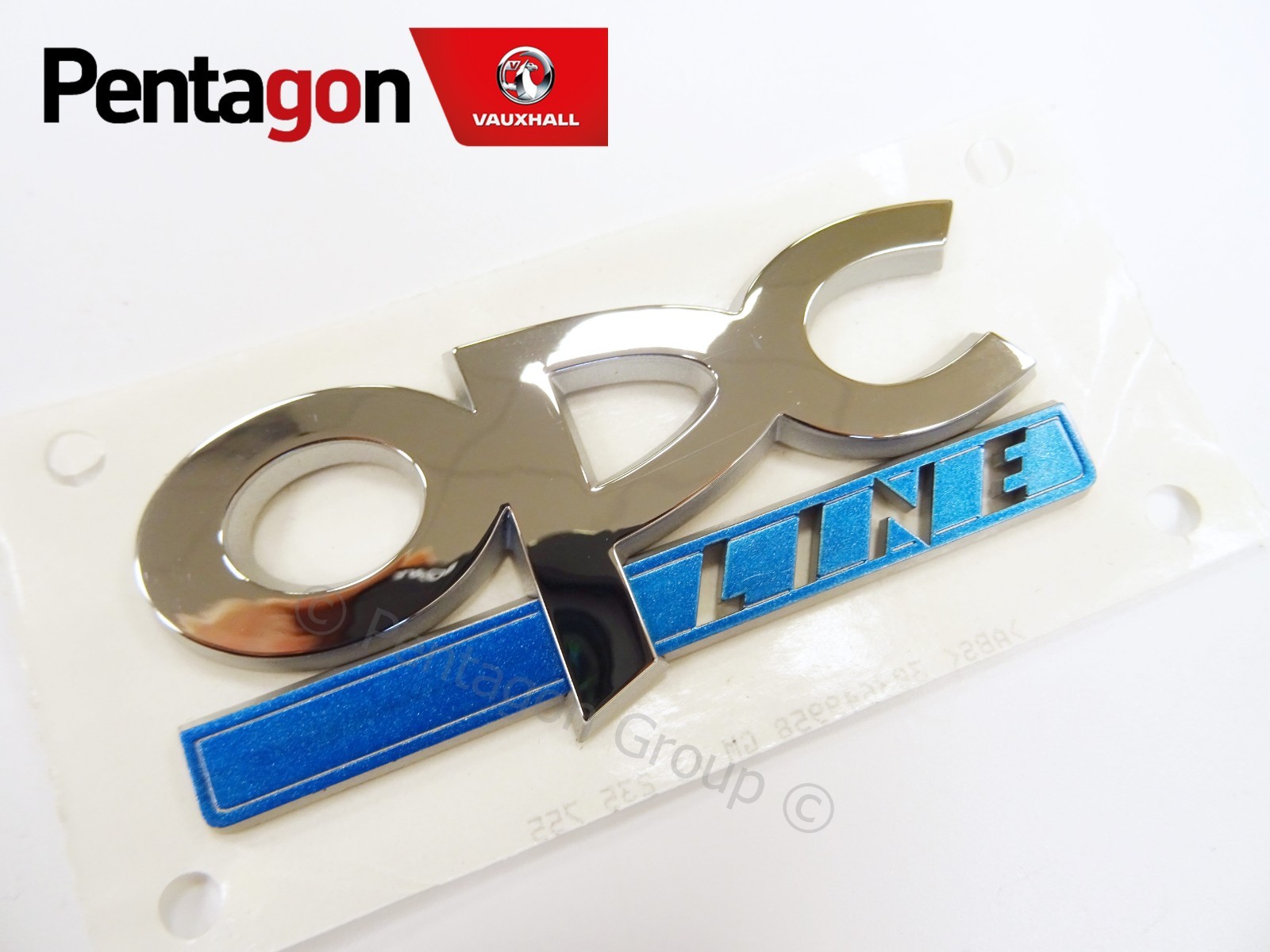 New Genuine Vauxhall OPC Line Badge Emblem Astra Insignia Zafira Corsa ...