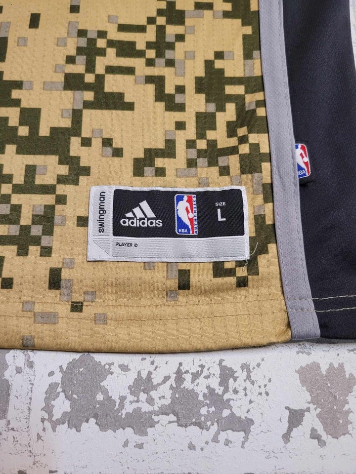 Adidas NBA San Antonio Spurs Swingman Camo Jersey Tony Parker 9 Youth ...