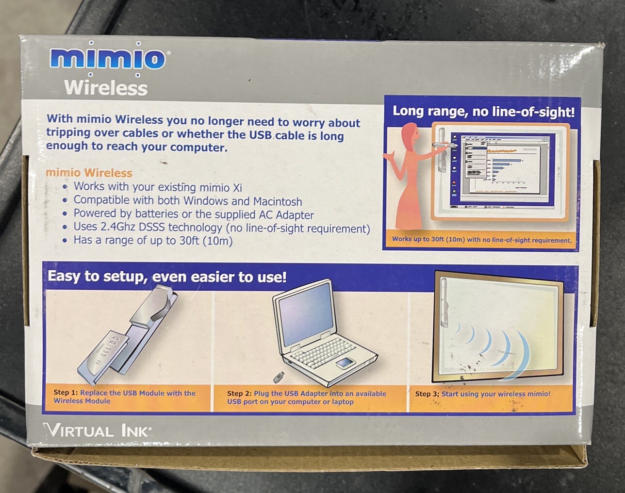 LOT OF 3 MIMIO XI WIRELESS ADAPTER FOR INTERACTIVE DIGITAL WHITEBOARD ...