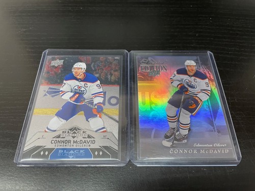 Lot of 2 Connor McDavid -Black Diamond & Limited Edition Cards ...