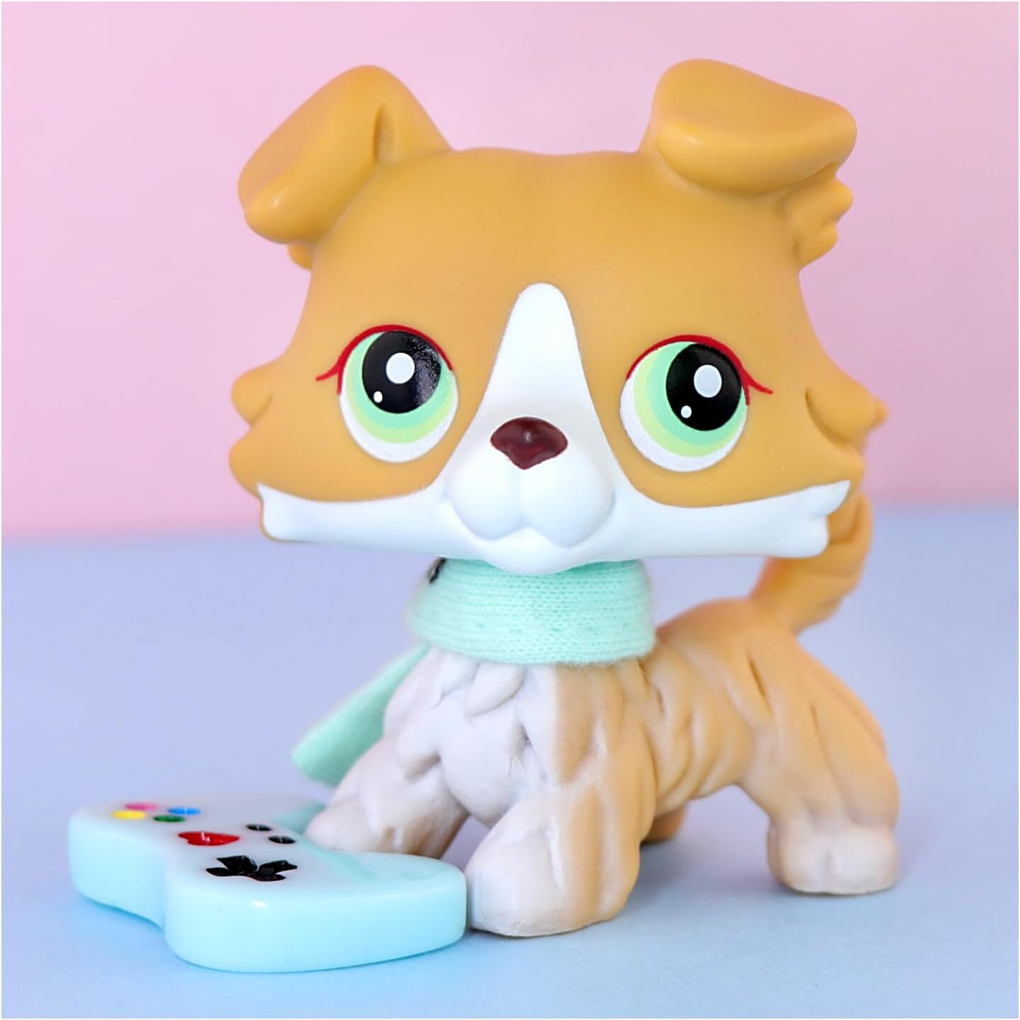 Littlest Pet Shop lps Collie #272 Rare LPS Figure with LPS Accessories ...
