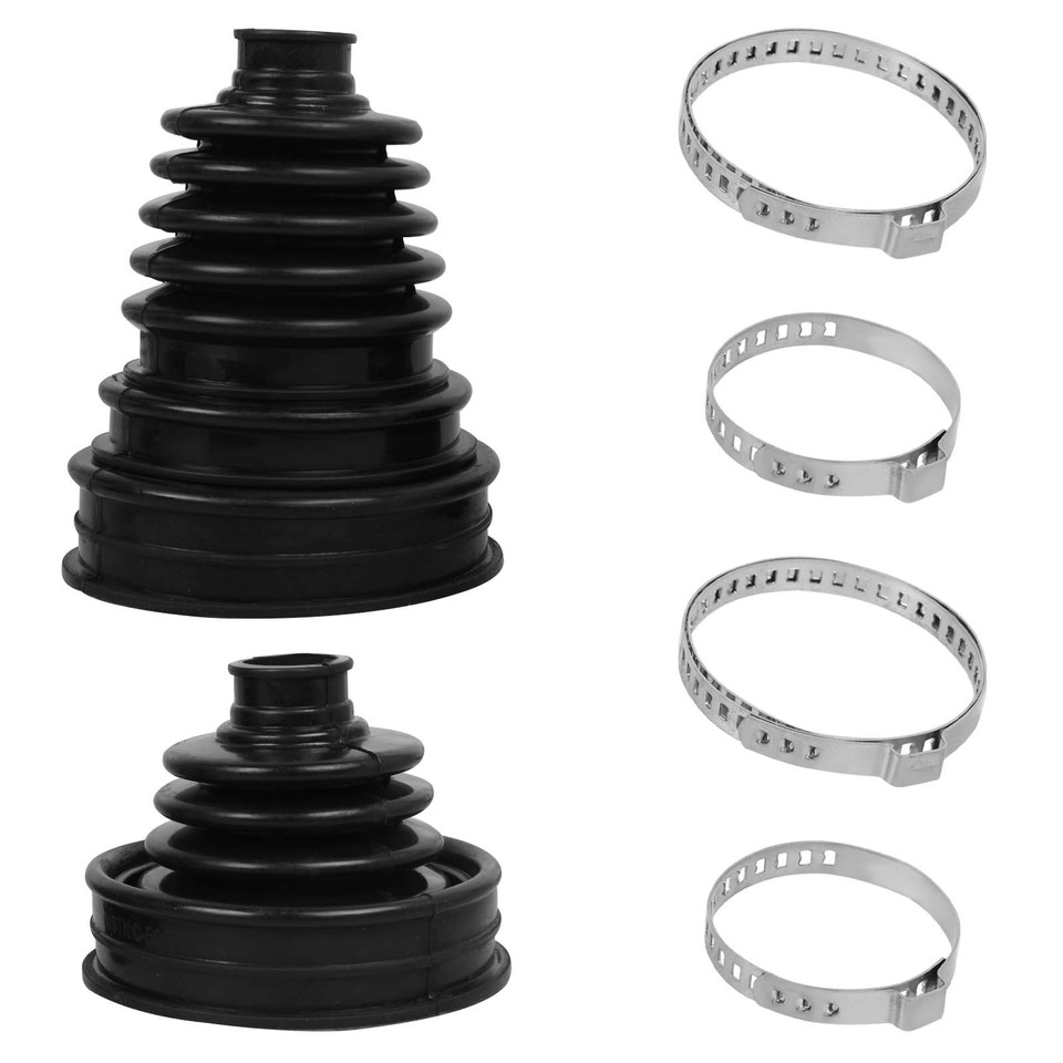 2 PCS CV BOOT KIT STRETCHY UNIVERSAL FIT DRIVE SHAFT GATOR JOINT BOOT ...