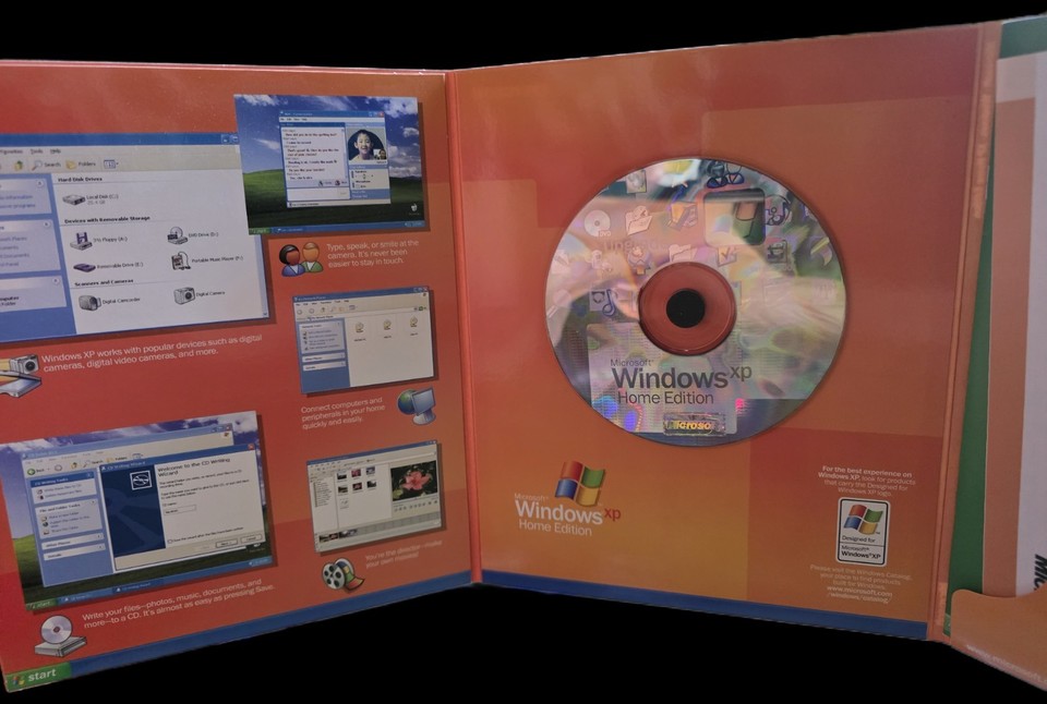 Microsoft Windows XP Home Edition with CD Key | eBay