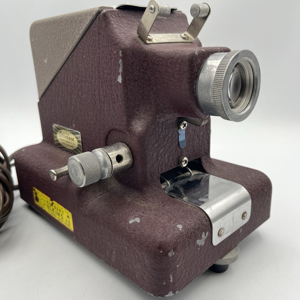 Vintage Standard Model 333 Film Strip Projector - Light and Fan Working ...