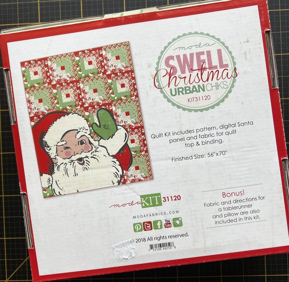 Swell Christmas Urban Chicks Quilt Kit Moda KIT31120 | eBay