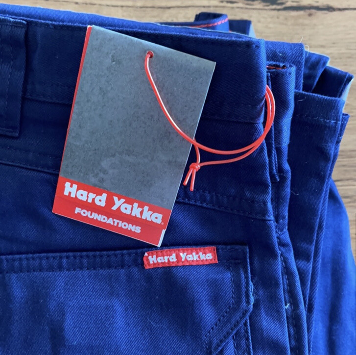Hard Yakka Foundations Drill Cargo Pant with Tape BNWT - Size 107R ...