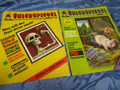 Eulenspiegel Nr. 20 + 21 / 1991 , Satire / Humor / Politik ...