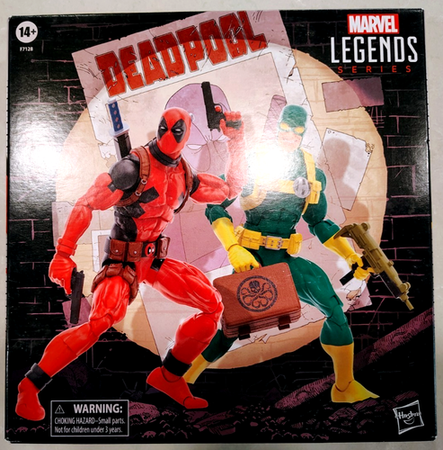 Hasbro Marvel Legends Deadpool (ONLY) & Bob Agent of Hydra 2 Pack SDCC ...