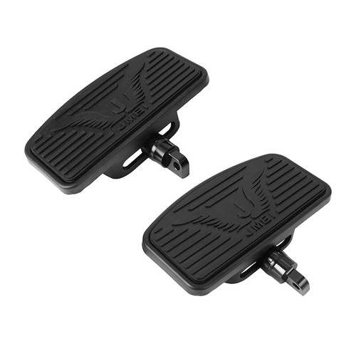 2x Motorcycle Rear Footboards Floorboards Footrests Replaces Foot Pads ...