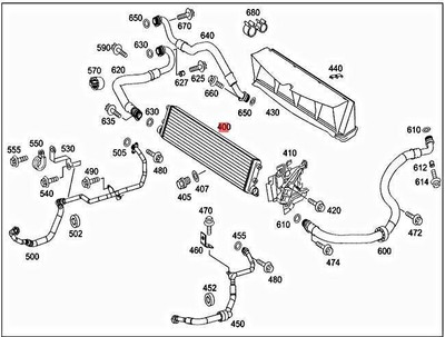 Genuine MERCEDES A217 C190 C216 C217 C292 R231 W166 W221 Oil cooler ...