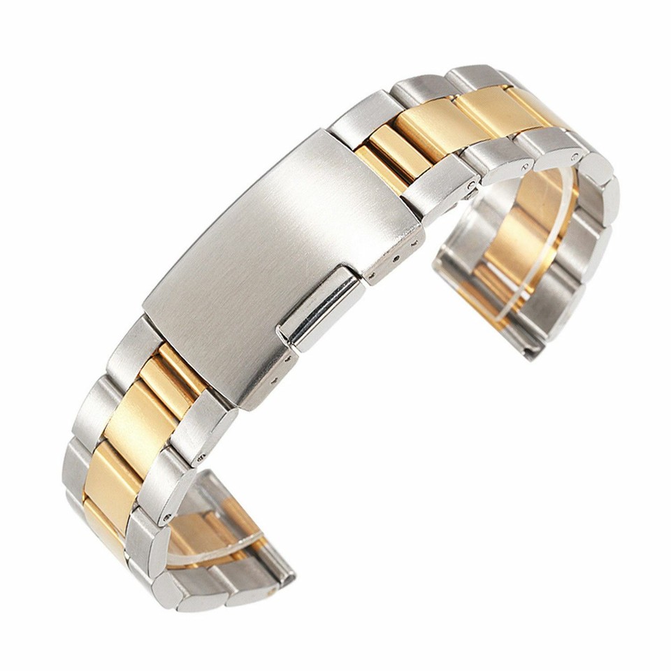 Stainless Steel Link Strap 24 26 30mm 18-28mm 22mm Metal Watch Band ...