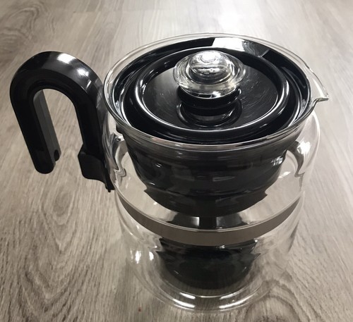 Medelco OneAll 8 Cup Stovetop Coffee Pot 32oz Glass Made In Germany ...