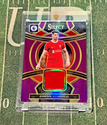 2023-24 Panini Select EPL Swatches Dominik Szoboszlai Jersey Patch 38/ ...