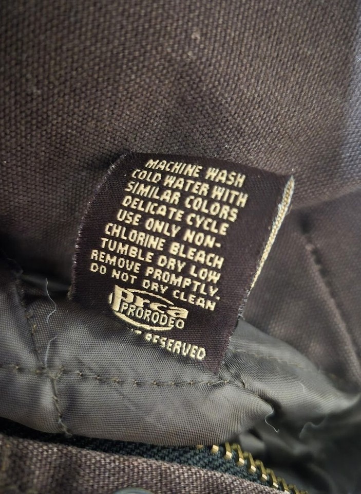 Wrangler 2014 NFR Las Vegas PRCA Official Pro Rodeo Gear Jacket Mens ...