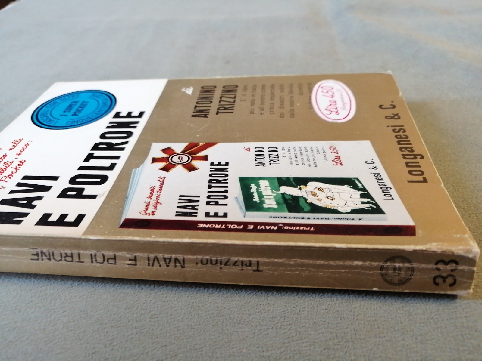 I LIBRI POCKET. NAVI E POLTRONE. ANTONINO TRIZZINO. LONGANESI & C. | eBay