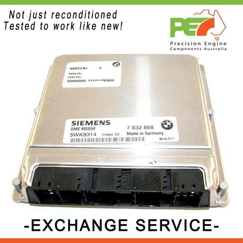 Reman. OEM Engine Control Module ECM For BMW M3 E46 Z3 - Exchange ...