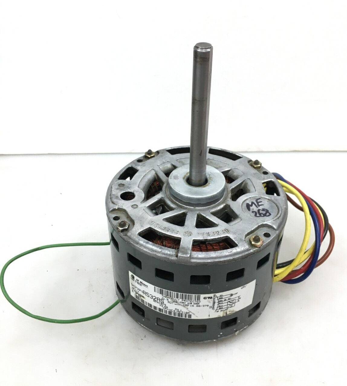 GE Blower Motor 5KCP39FGR532AS 1/4HP 1075RPM 208-230V 3SPD 1PH ...