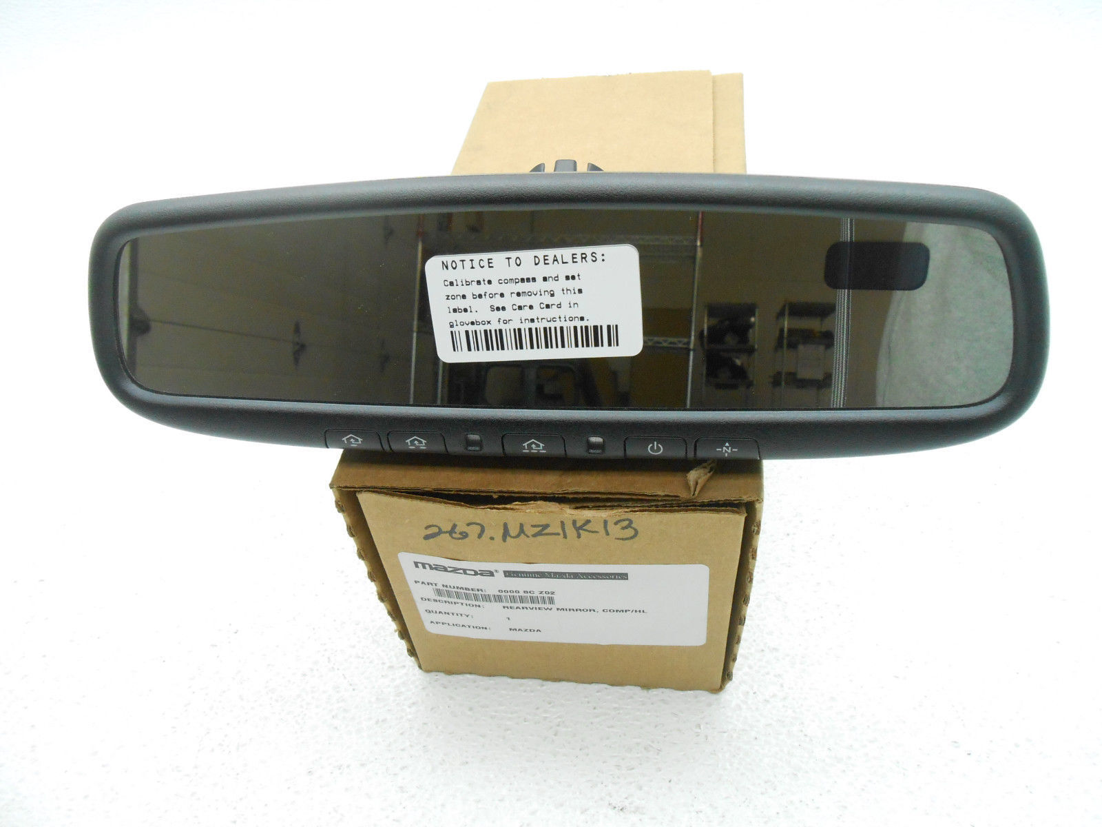 New OEM Mazda 3 CX-7 CX-9 Tribute Auto Dimming Homelink Rear View ...