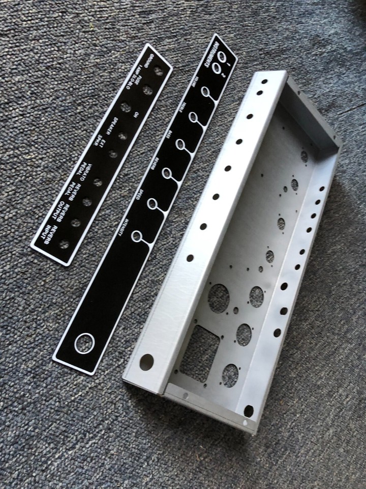 Princeton Blackface Reverb type chassis 18 gauge steel W finished face ...