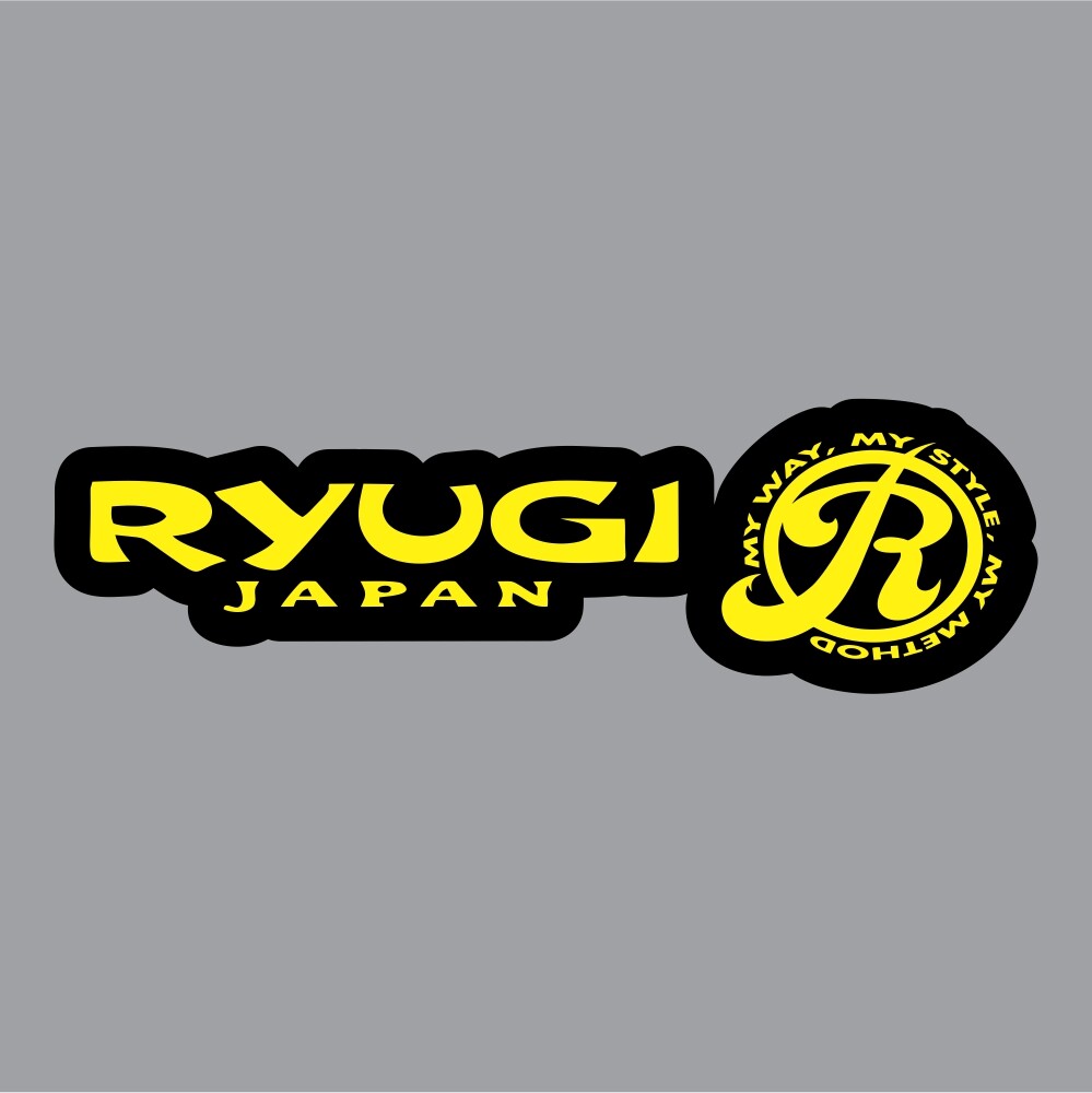 PACK OF 2 Ryugi Japan Carpet Graphic Decal Sticker for Fishing Bass Boats | eBay