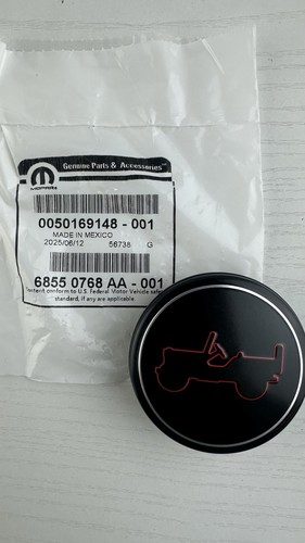 2024-2026 WRANGLER JL GLADIATOR WHEEL CENTER CAP COVER MOPAR GENUINE ...