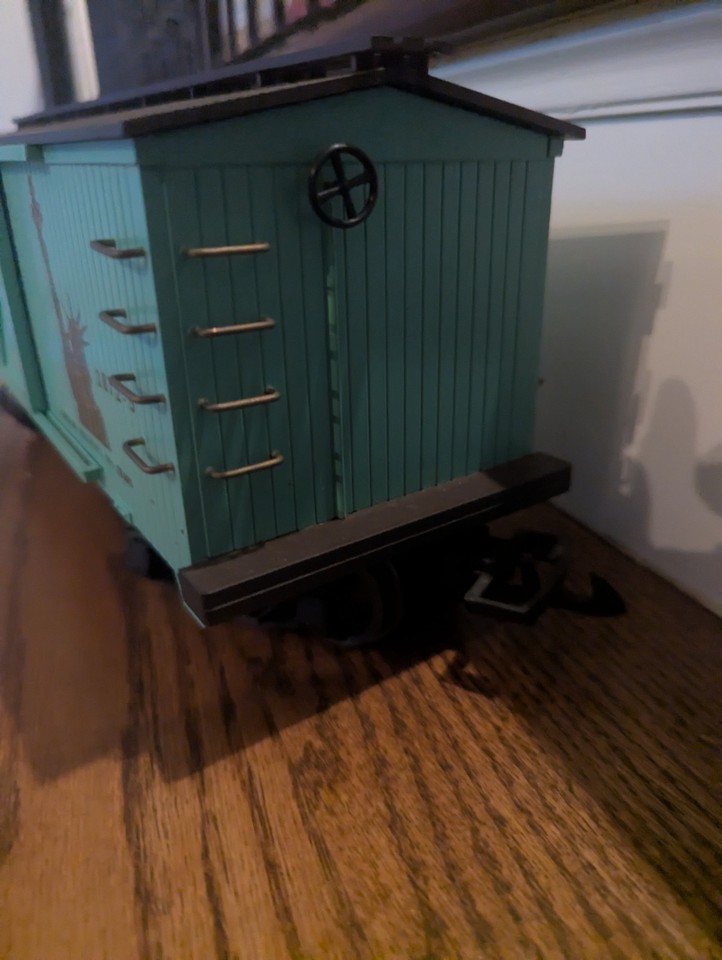 Kalamazoo 1985 Third Anniversary boxcar G scale box car 1872-5Green ...