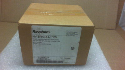 Raychem HV-BRAID-4-1520 Tinned Copper Braid Solder Blocked (3 Pieces ...