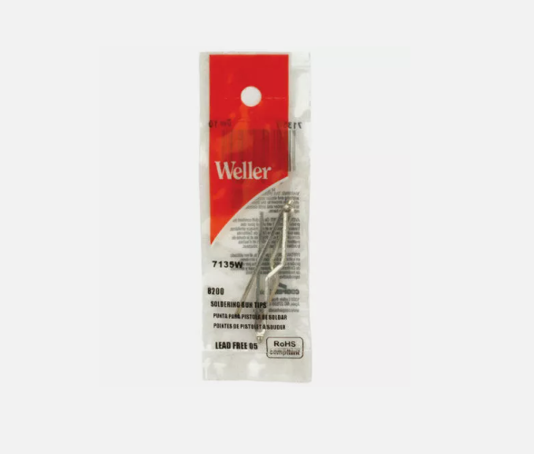 WELLER 7135W STANDARD SOLDERING TIPS FOR 8200/9200 GUN (2 PACK) | eBay