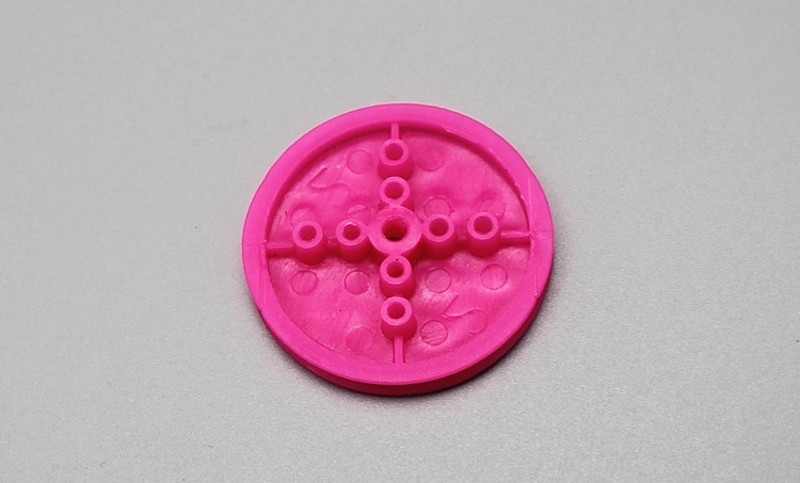 10pc 36mm Plastic Pulley D Shape Shaft 3mm Aperture Wheel For DIY Toy ...