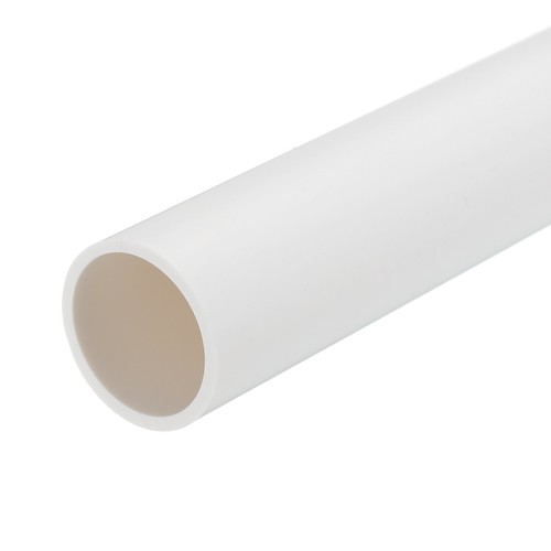 PVC Rigid Round Pipe 27.2mm ID 32mm(1 1/4") OD 350mm White High Impact ...