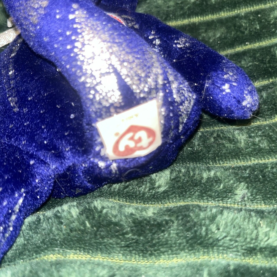 TY Beanie Babies Decade The Bear Blue 2002 Stuffed Animal Plush New | eBay