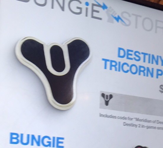 Destiny 2 Tricorn Pin with Meridian Of Destiny Emblem PAX WEST 2017 ...