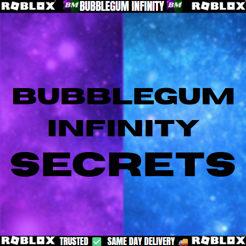 Bubble Gum Simulator Infinity | BJSI All Secrets | Fast delivery | eBay UK
