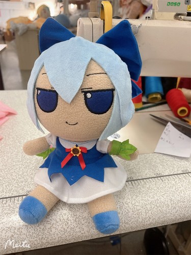 Japan Anime TouHou Project Cirno Cosplay Fumo Plush Toy Fumo Collect ...