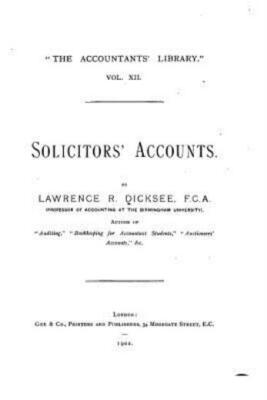 Solicitors' Accounts 9781532820298| eBay