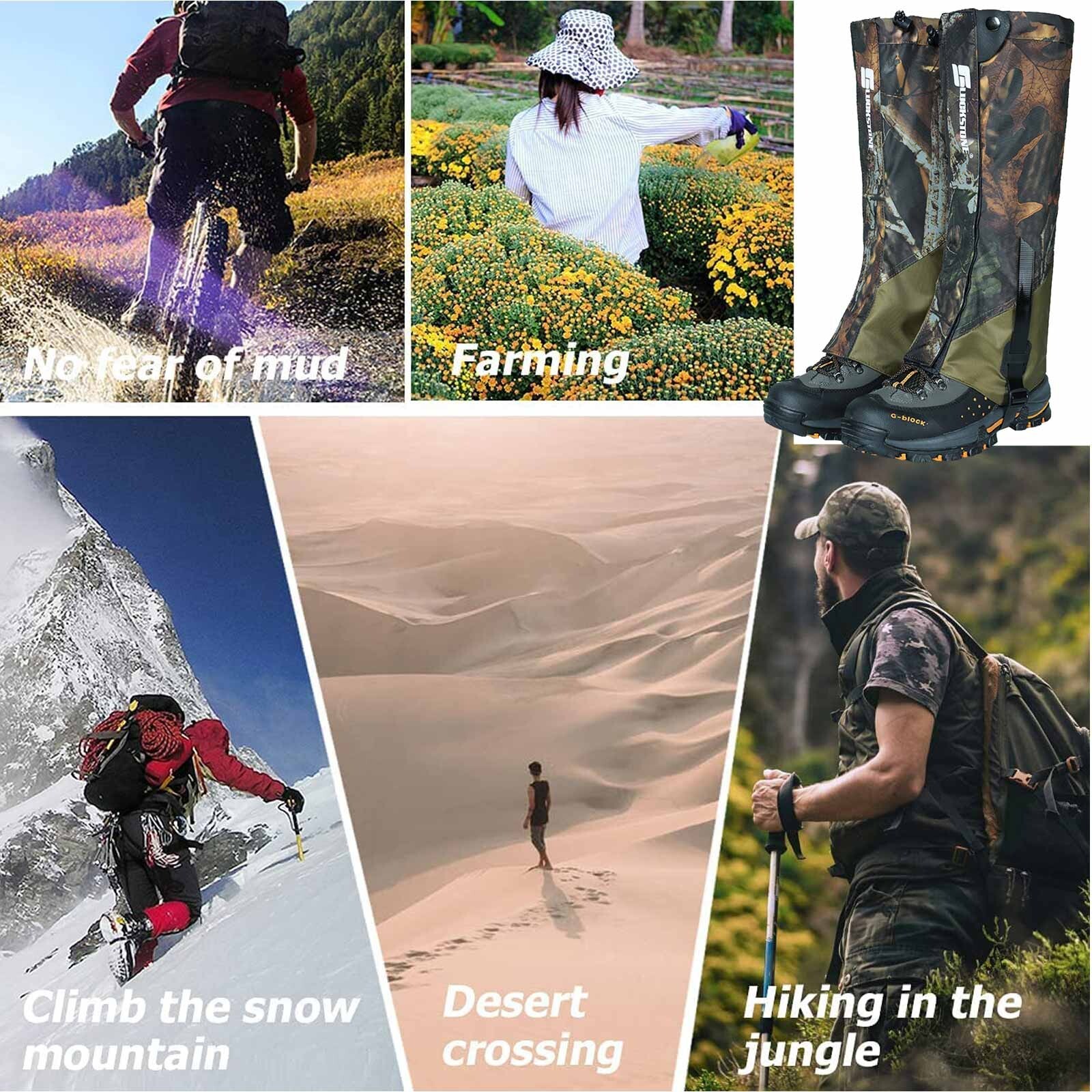 Anti Bite Snake Guard Leg Protecte Gaiters Cover Outdoor Waterproof ...