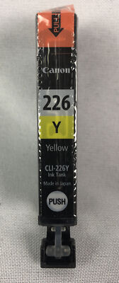 Canon OEM Ink CLI-226Y 226 Yellow Ink New In Factory Sealed Plastic | eBay