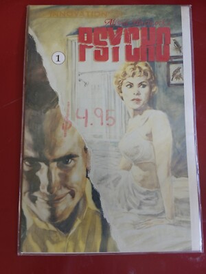 Alfred Hitchcock's Psycho #1 Comic 1992 Innovation Movie Adaptation ...