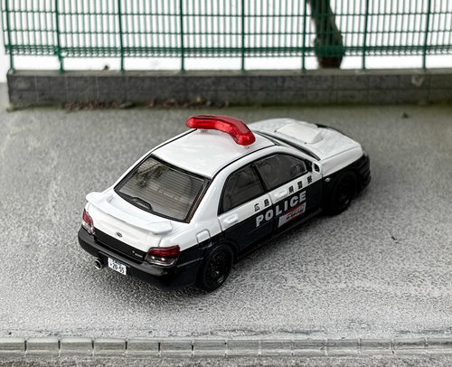 AL 1:64 Furuya Police Impreza WRX STI IX 9 GD Sedan Model Diecast ...