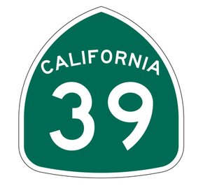 California State Route 39 Sticker Decal R1142 Highway Sign | eBay