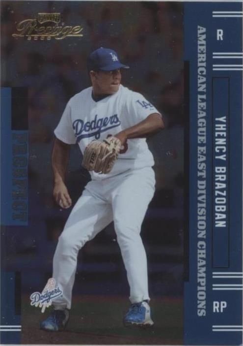 2005 Playoff Prestige - Prospect Yhency Brazoban #168 Playoff Champions ...
