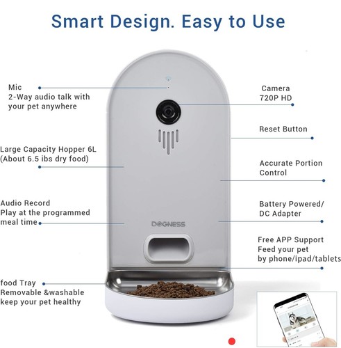 Dogness Smart Cam Feeder | eBay