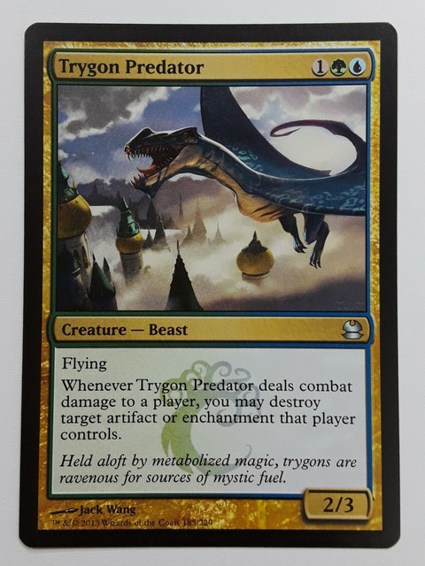 MTG Trygon Predator Modern Masters 185/229 Regular Uncommon for sale ...