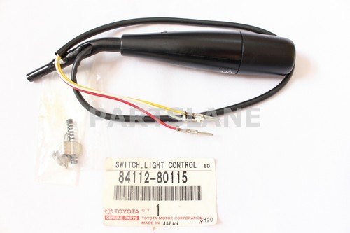 Toyota Corolla 1993-1997 OEM Genuine Light Control Switch 84112-80115 ...