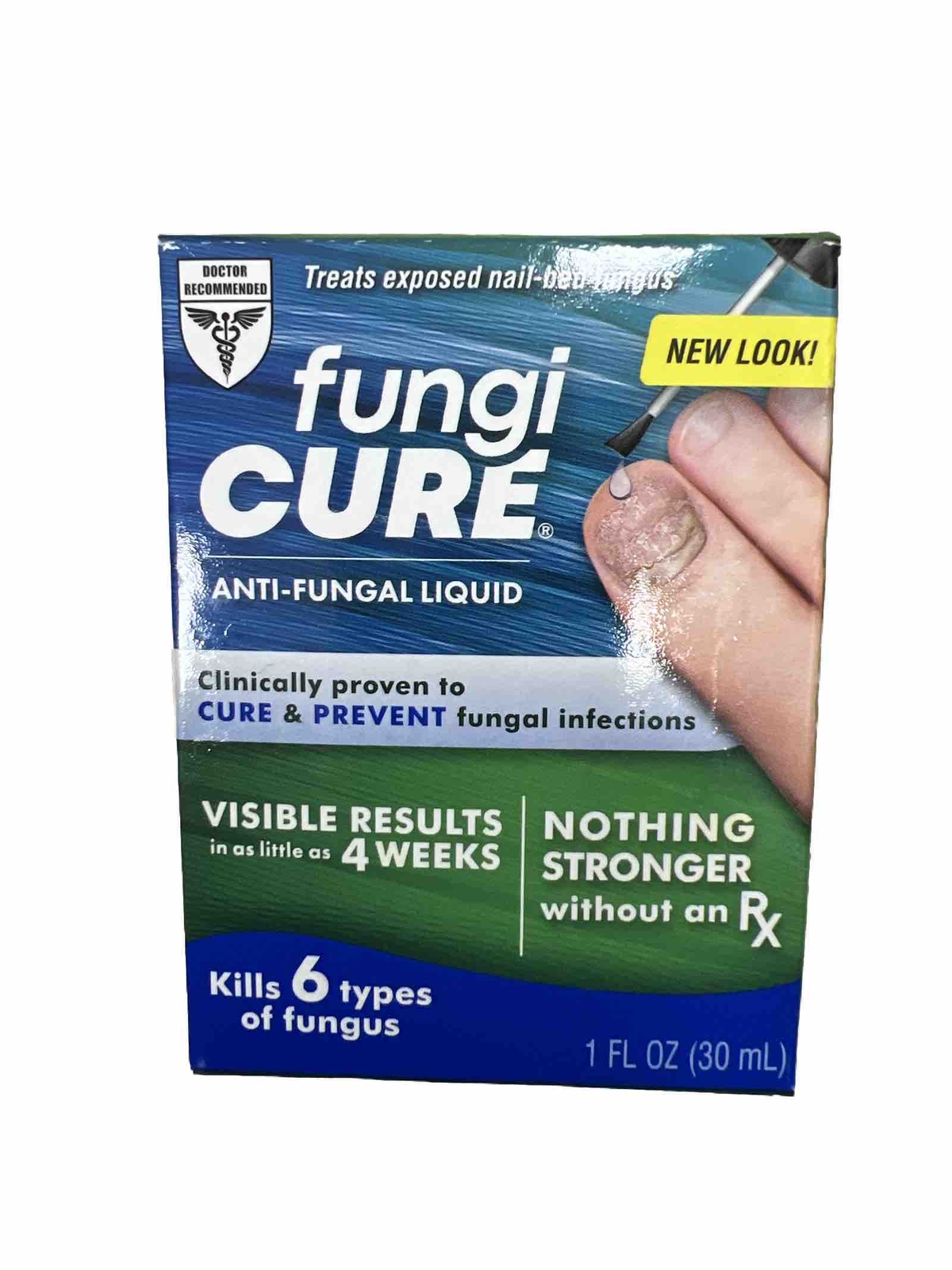 LOT OF 2 Fungi Cure ANTI-FUNGAL LIQUID Kills Nail-Bed Fungus 1 FL OZ ...