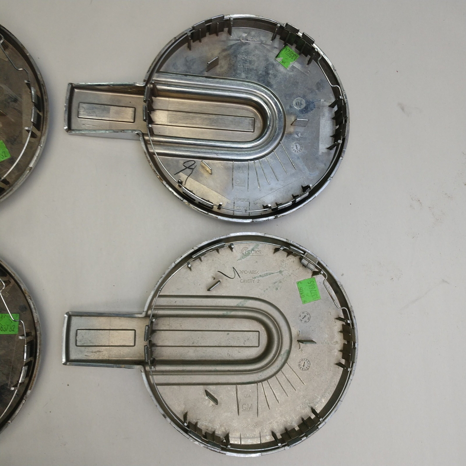 2006-2010 Hummer H3 6303 16" Chrome Wheel Center Caps GM 9595908 Set of ...