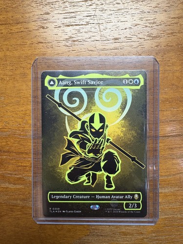 *Neon Ink* Aang, Swift Savior -- Avatar The Last Airbender MTG Card | eBay