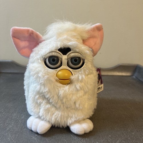 Vintage Furby Snowball White – Tiger Electronics Model 70-800 – Tested ...